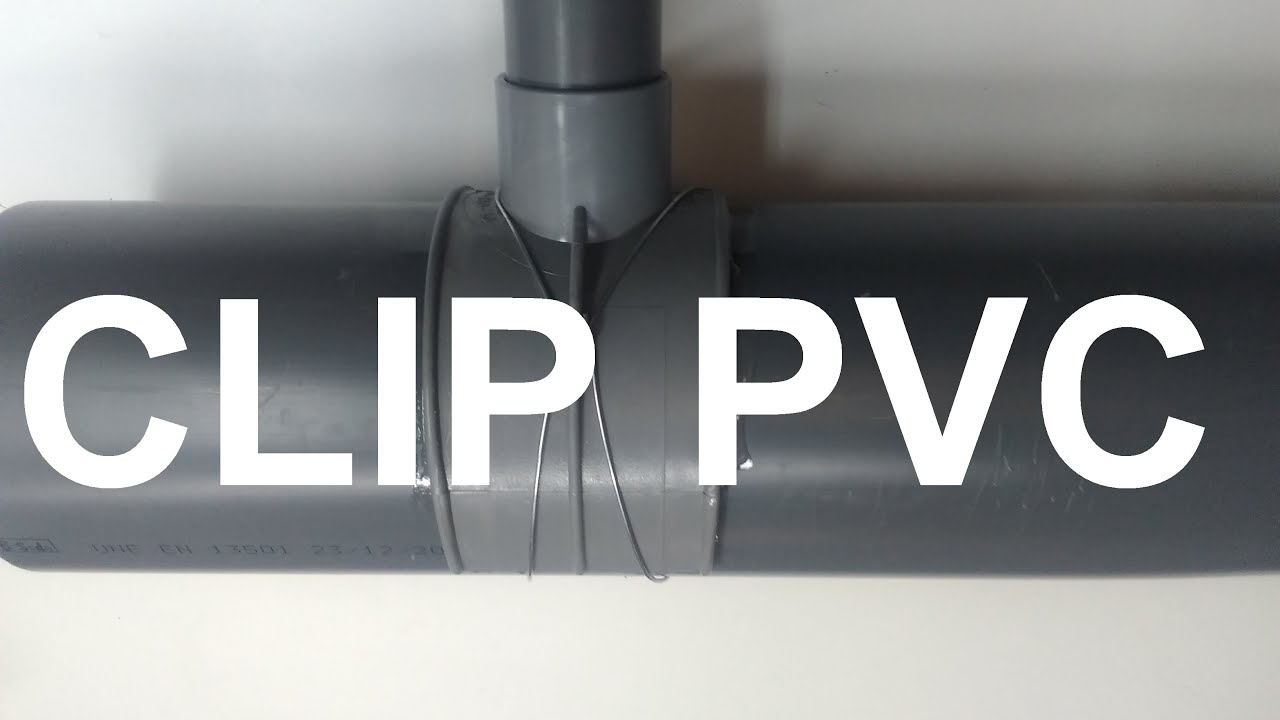 Como instalar un Cli pvc ó injerto pvc - YouTube