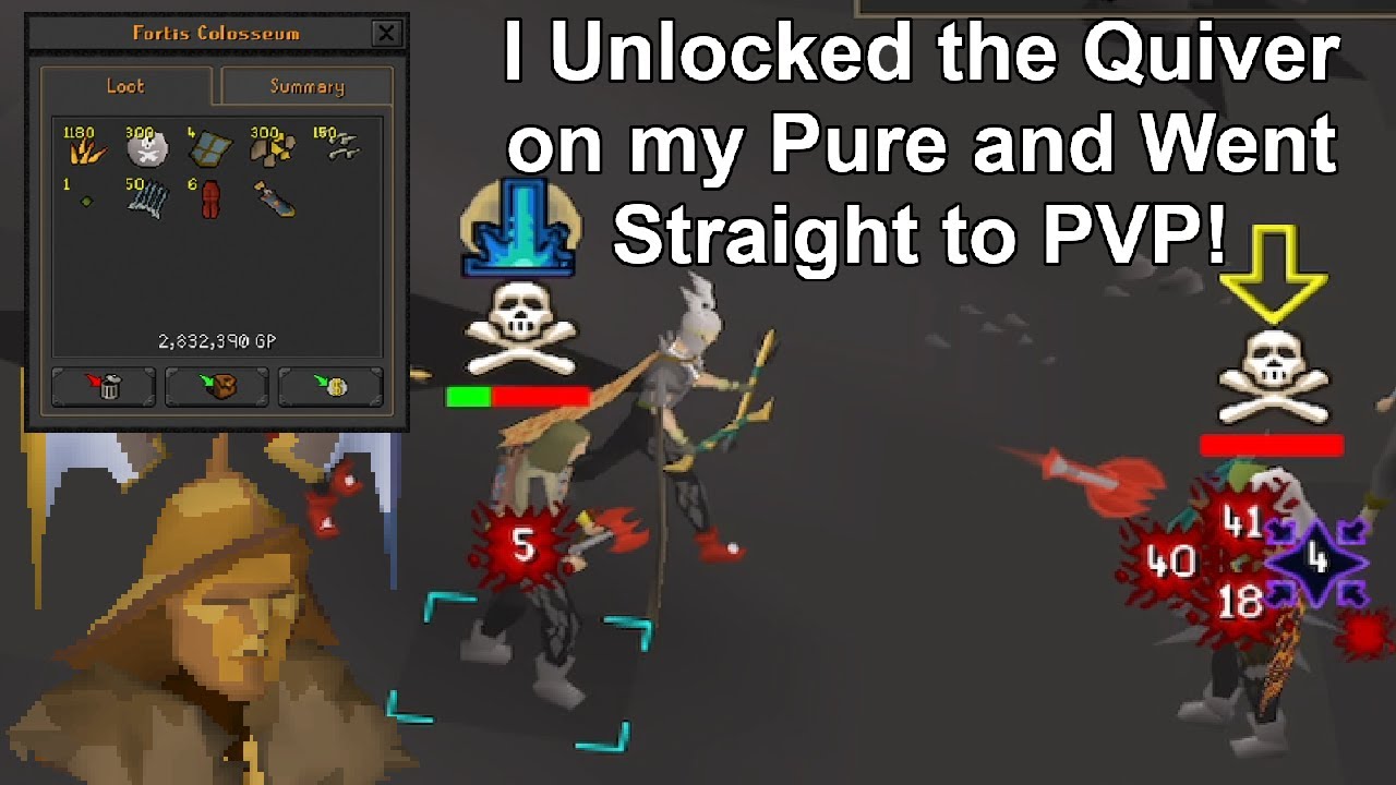 I Got the BEST Range Cape on My 60atk Pure! (Pure PVP Ep. 13) - YouTube