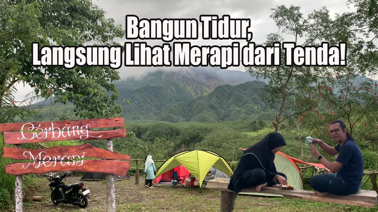 REVIEW LENGKAP FASILITAS CAMPING DI GERBANG MERAPI - MURAH WORTH IT BANGET !!! - YouTube