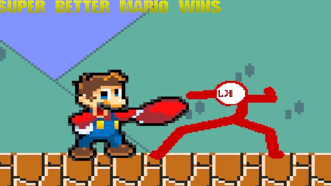 Super Better Mario & KJ Team-up in Survival Mode - YouTube