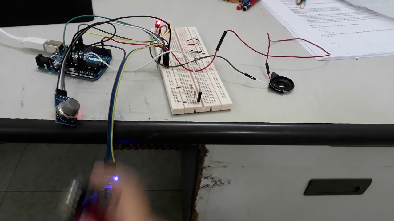 Mạch Arduino báo cháy bằng loa đèn dùng cảm biến quang Tuhu, cảm biến ...