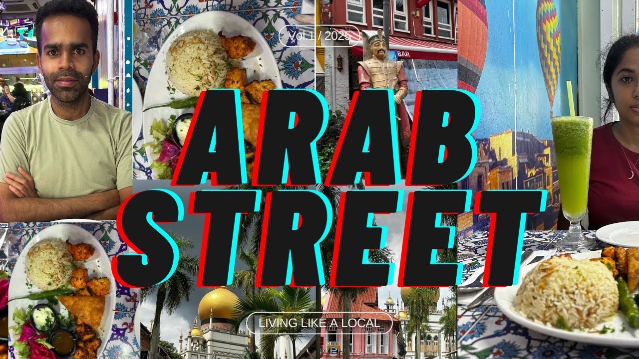 Journey through the vibrant streets of Arab Street, Singapore! 🕌 - YouTube