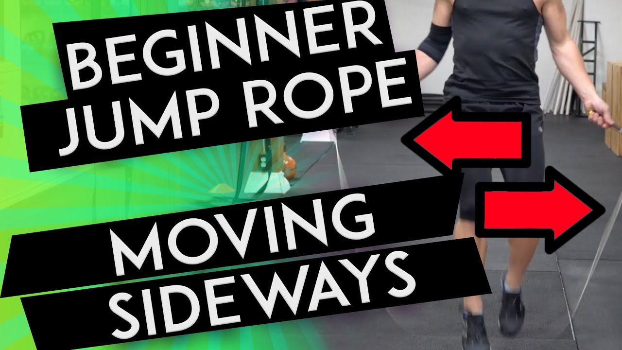 How to JUMP ROPE FOR BEGINNERS - MOVING SIDE TO SIDE Tutorial | Day 7 ...