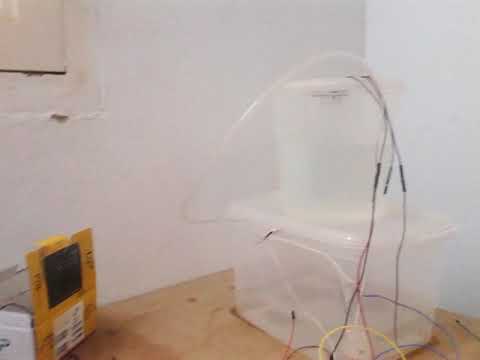 Control by the level of water using labview - YouTube