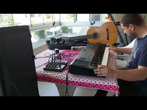 Roland E-40 & Yamaha Dbr 15 ile B74 Tremolo Ud ve B18 Klarnet Deneme