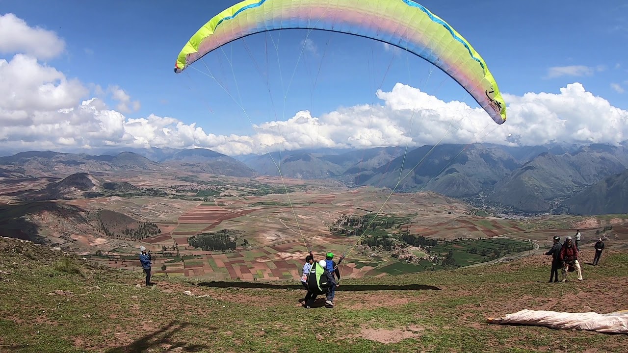 Parapente en cusco / paragliding in cusco / apu wayra paragliding Cusco ...