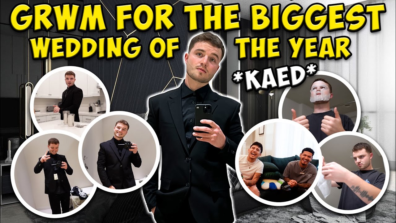 GRWM FOR THE BIGGEST WEDDING OF THE YEAR - YouTube