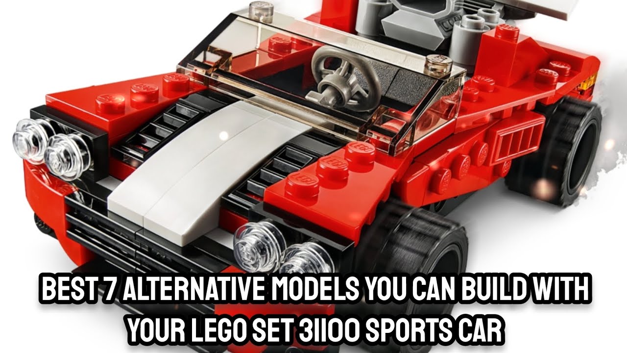 Best 7 Alternate Builds for LEGO Set 31100 Sports Car - YouTube