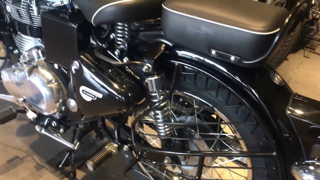 2017 Royal Enfield Classic 350 Redditch Blue Colour - YouTube