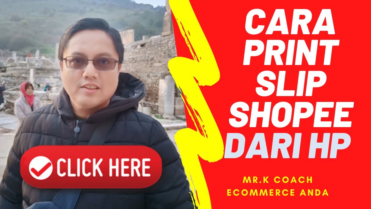 Cara Print Slip PDF Shopee Dari Smartphone - Slip Pos Laju Jnt, DHL ...
