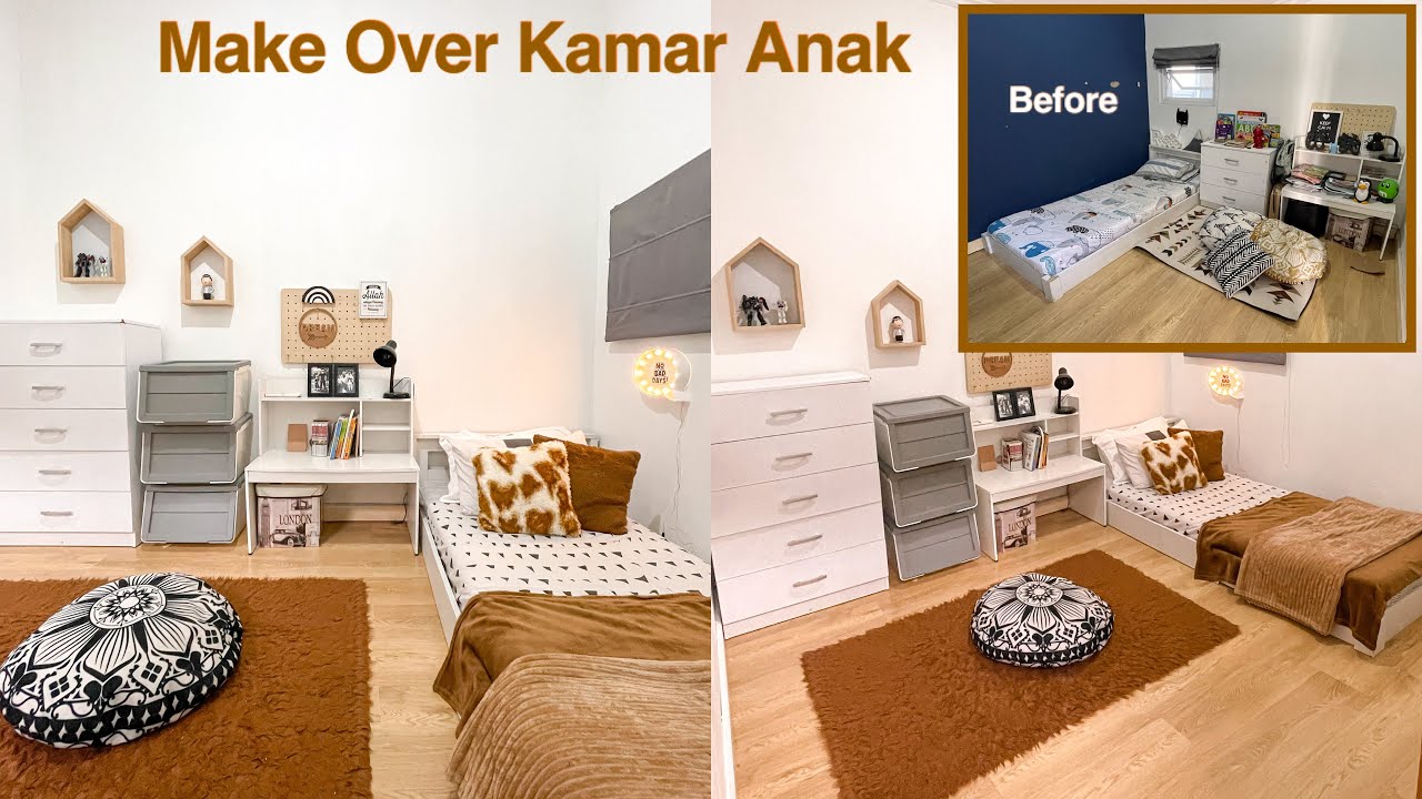 MAKE OVER KAMAR - Aesthetic Room Decor #ROOMTOUR #Roommakeover - YouTube