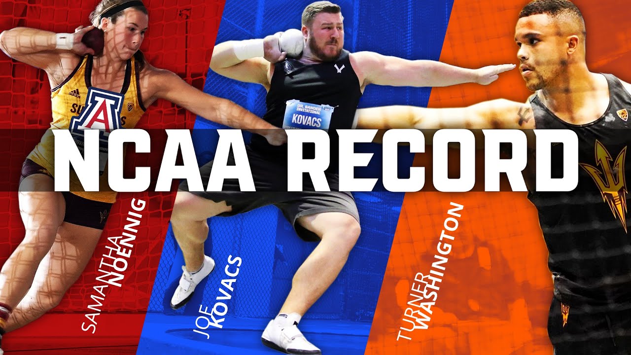 NCAA Shot Put Record BROKEN!, Joe Kovacs Opens 2021, 4 Women Over 18 ...