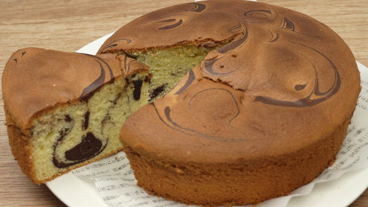 Marble sponge cake , so perfect spongy delicious tea cake recipe - YouTube