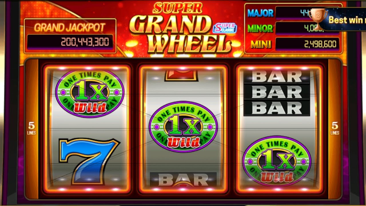 SUPER GRAND WHEEL SPIN WON 34,046,K Classic Slot Machine - YouTube
