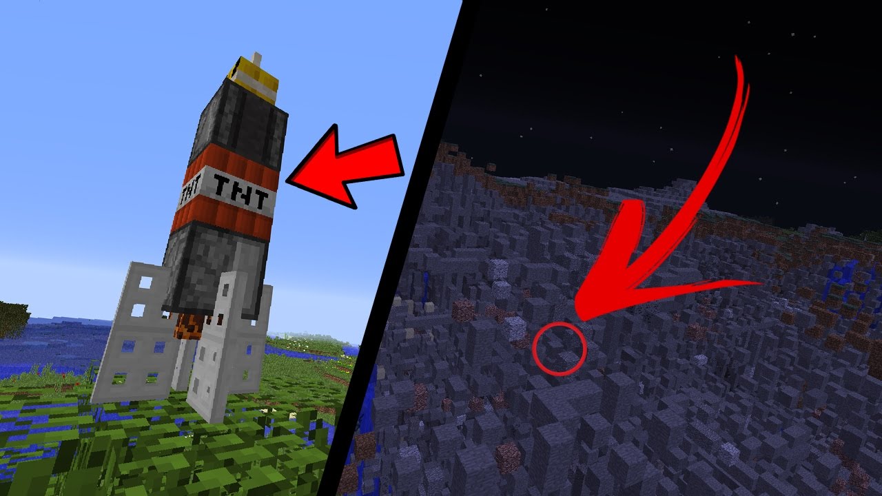 JAK ODPÁLIT CELÝ SVĚT V MINECRAFTU POMOCÍ RAKETY!! - Only One Command ...