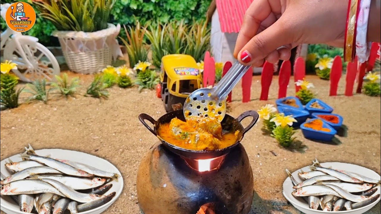 🐟Miniature Braised Fish Recipe How ToMake Fish Braised With Indian ...