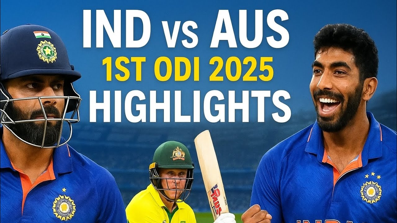 IND vs AUS 1st ODI 2025 Highlights | India’s Dominating Win Over ...