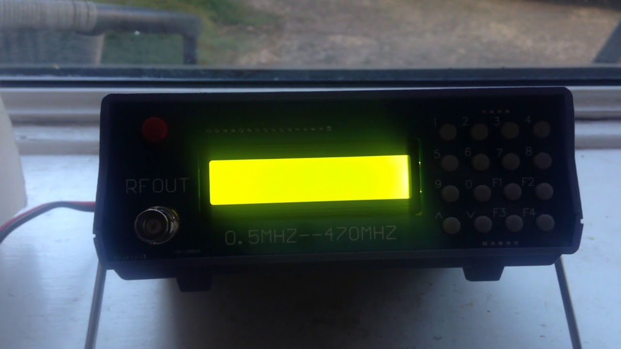 Fault on RF Signal generator - YouTube