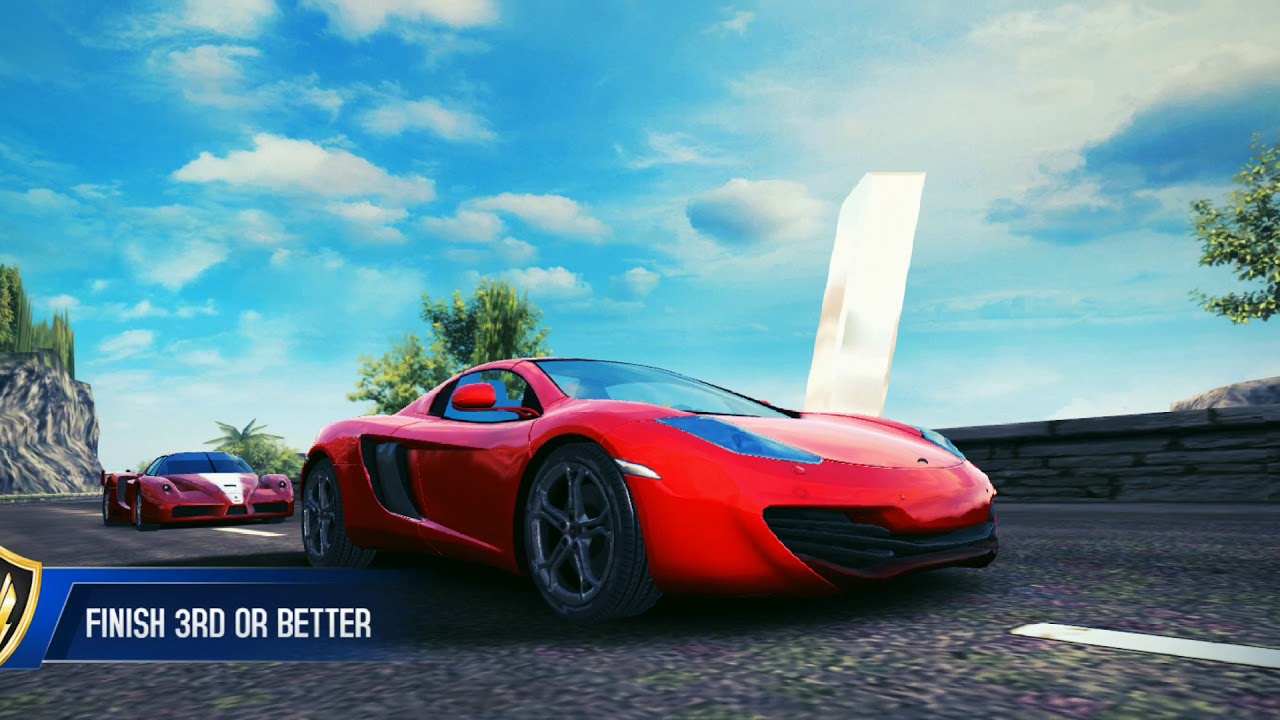 McLaren 12C Spider Asphalt 8 - YouTube