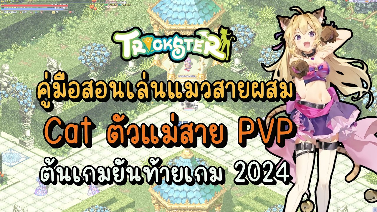 Trickster Online : คู่มือสอนเล่น Cat แมวสายผสม ฉบับ 2024 🐱 - YouTube