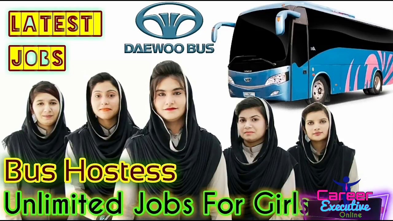 Bus Hostess Jobs In Daewoo Express | Jobs in Pakistan - YouTube