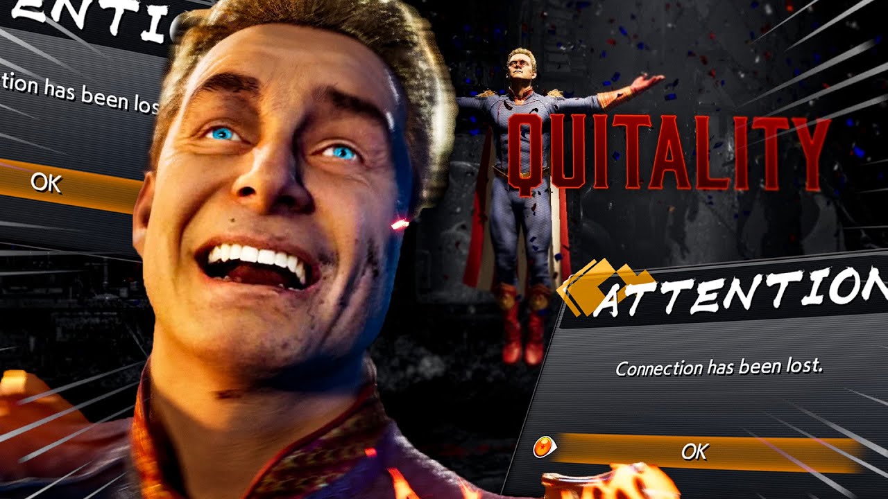 Homelander Makes People RAGE!!🤣In Mortal Kombat 1 - YouTube