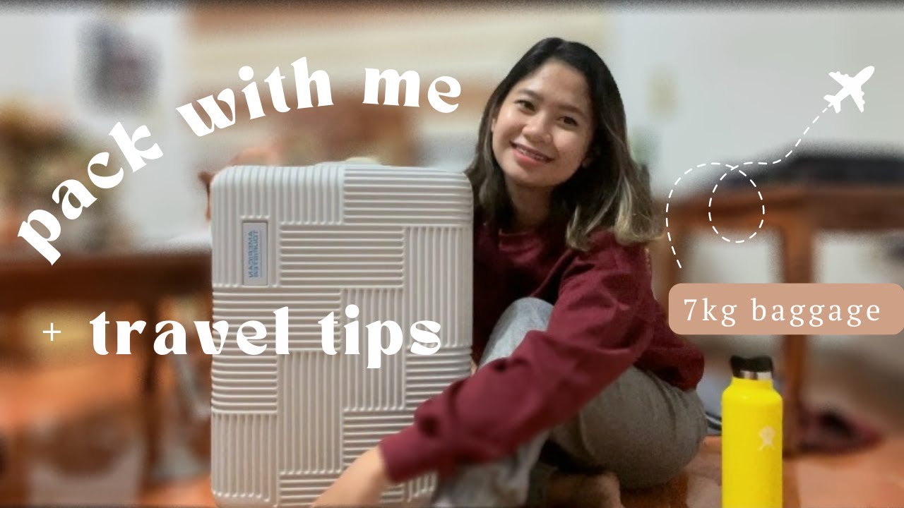 Pack With Me + Travel Tips (Philippines) - YouTube