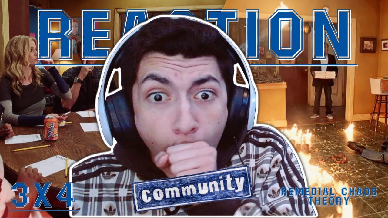 THIS SH*T WAS PURE CHAOS!!! | Community 3x4 REACTION "Remedial Chaos ...