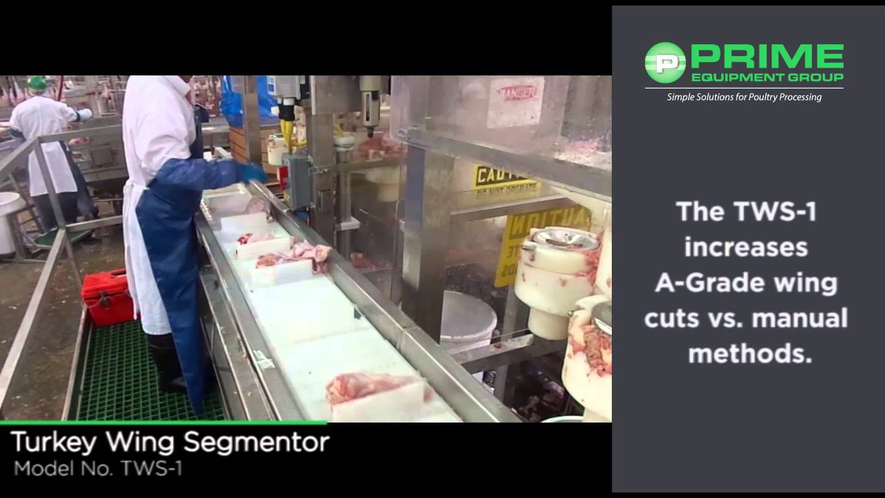 Turkey Wing Segmentor, Model TWS-1 - YouTube