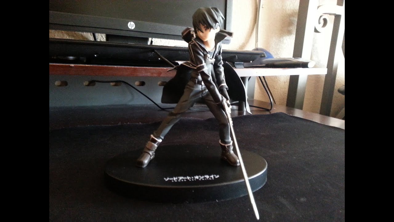 Sword Art Online Kirito Figure Unboxing/Review - YouTube