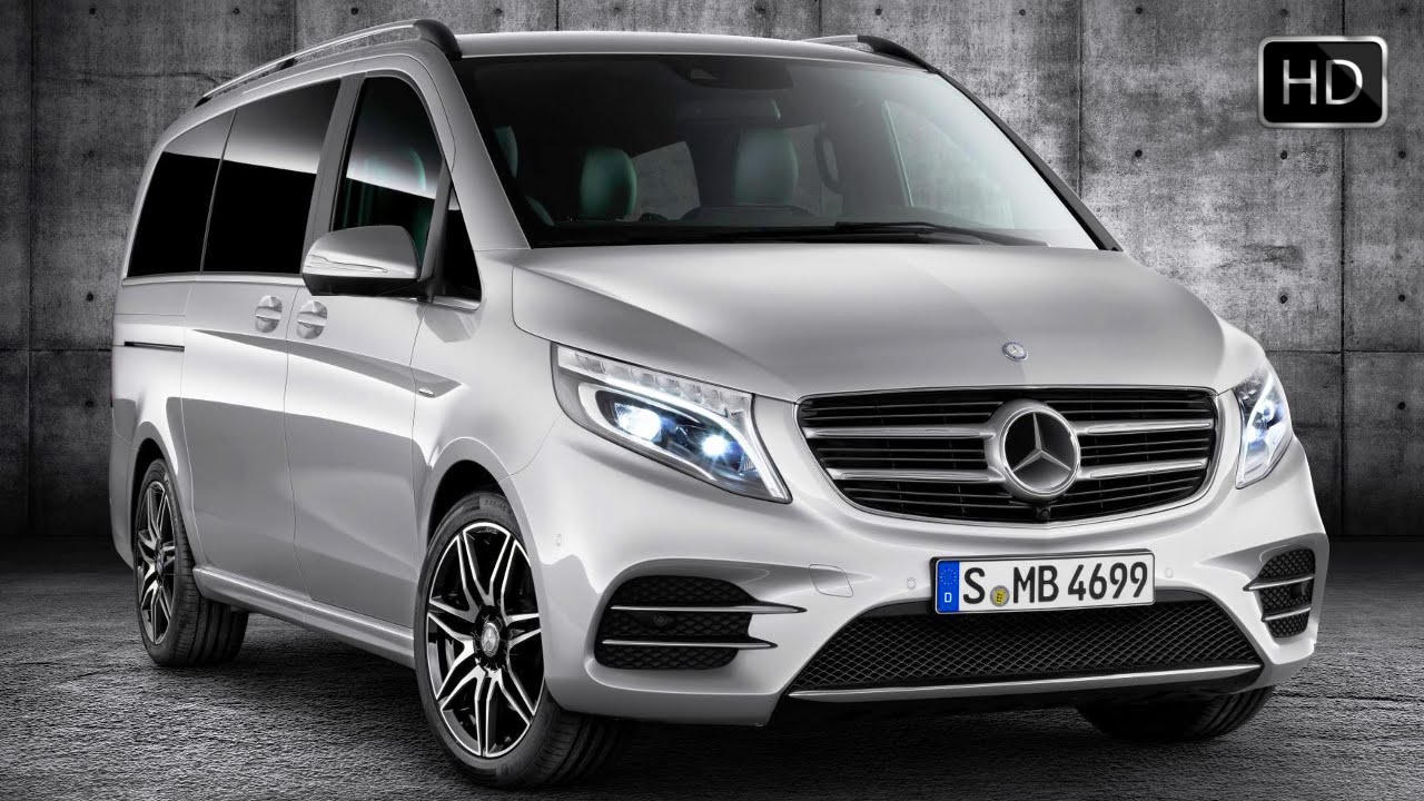 2016 Mercedes-Benz V-Class 250d AMG Line Exterior Design HD - YouTube