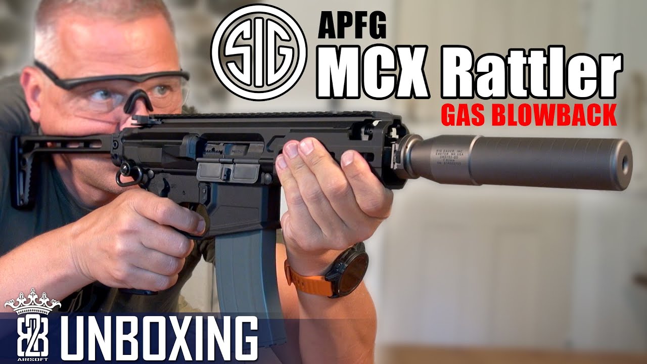 APFG VFC - Sig Sauer MCX RATTLER GBB - Unboxing Airsoft Deutsch - YouTube