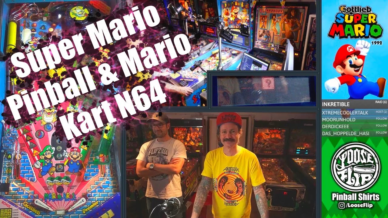 Mario Pinball & Mario Kart N64! - YouTube