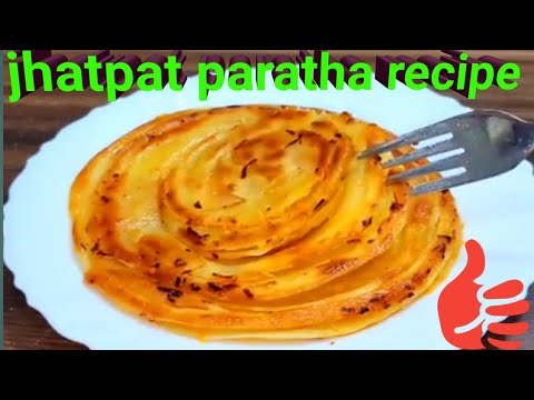 lachedar parathe| how to make lachedar paratha |jhatpat |Aasan recipe ...
