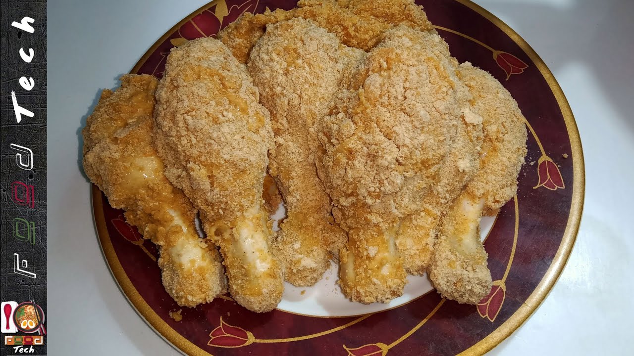 KFC Drumstick Crispy Juicy Chicken Recipe By Food Tech - YouTube