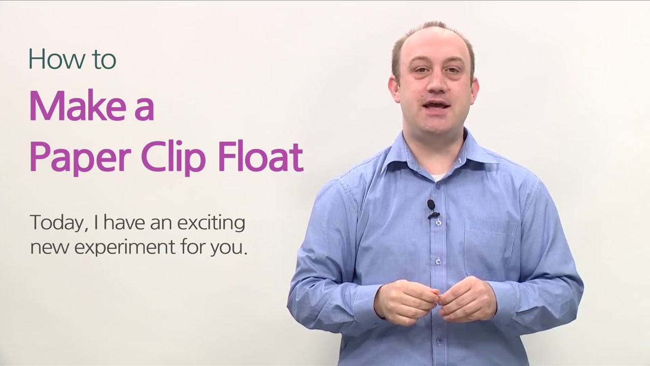 NE You How To Make A Paper Clip Float YouTube NE You How To Make A Paper Clip Float YouTube