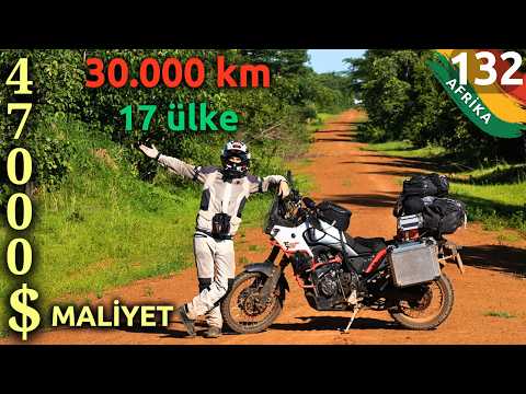 1.5 YIL - Motorla TEK BAŞINA AFRİKA GEZİSİ ÖZETİ (Son Bölüm 132)
