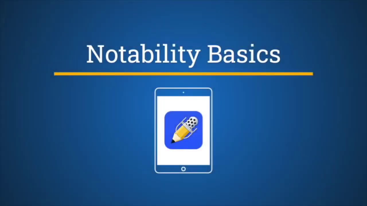SPANISH: Notability Basics - YouTube