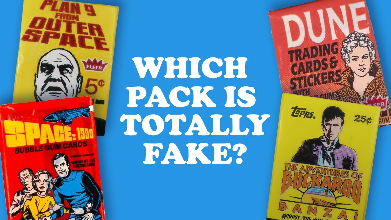 Which one of these Cult Sci-Fi Movie Cards is Fake? - YouTube