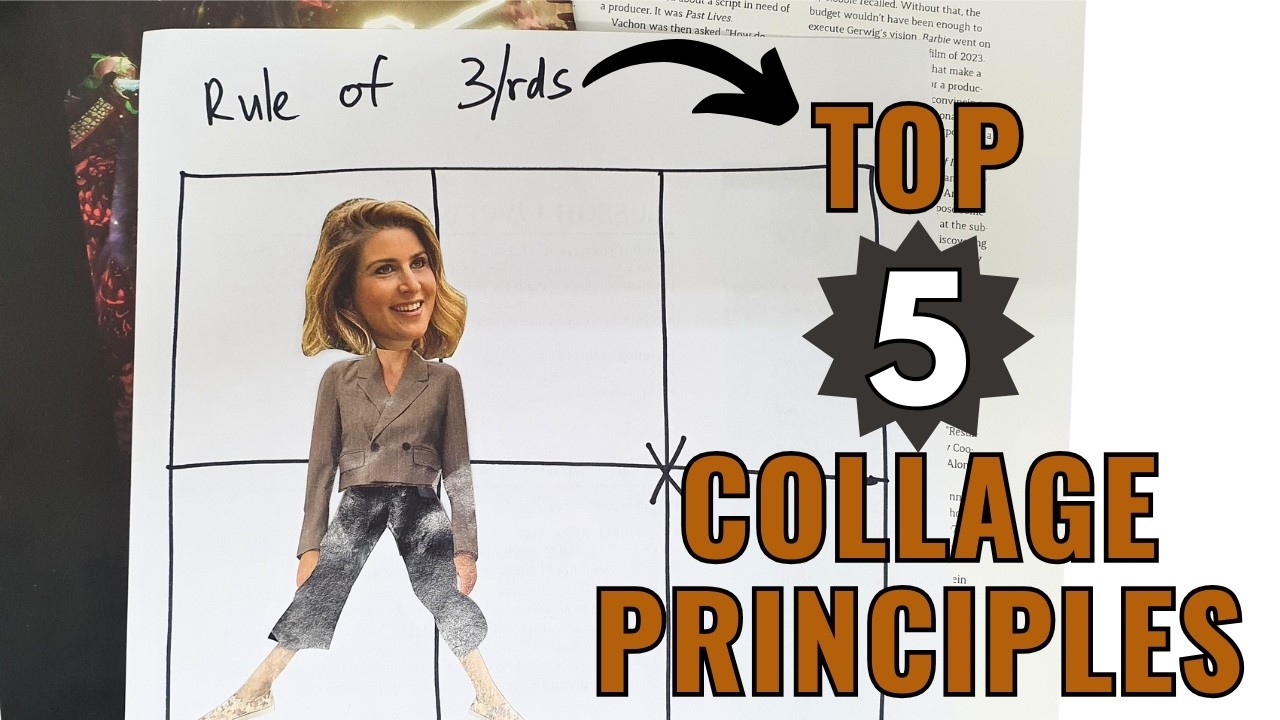 5 Collage Principles | How to Make Magazine Collage - YouTube