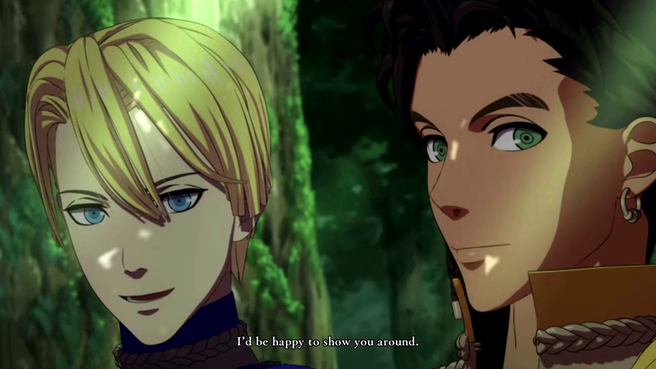 Fire Emblem: Three Houses - All Cutscenes Blue Lion House - YouTube