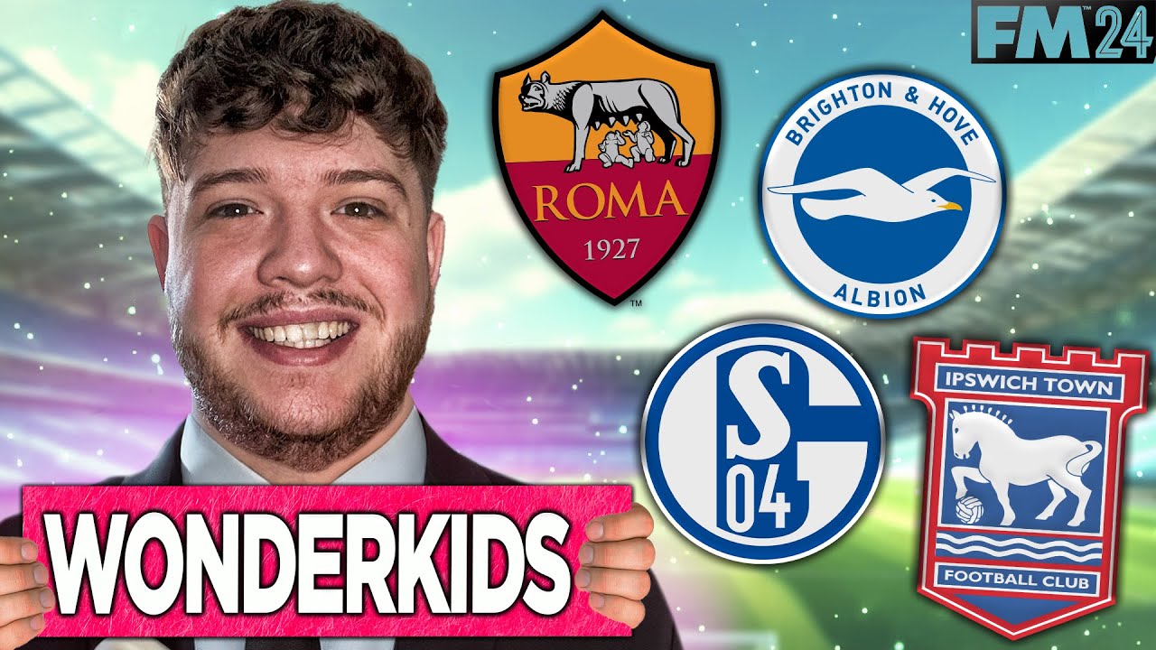 The BEST Wonderkid Rebuilds on Football Manager 2024 - YouTube