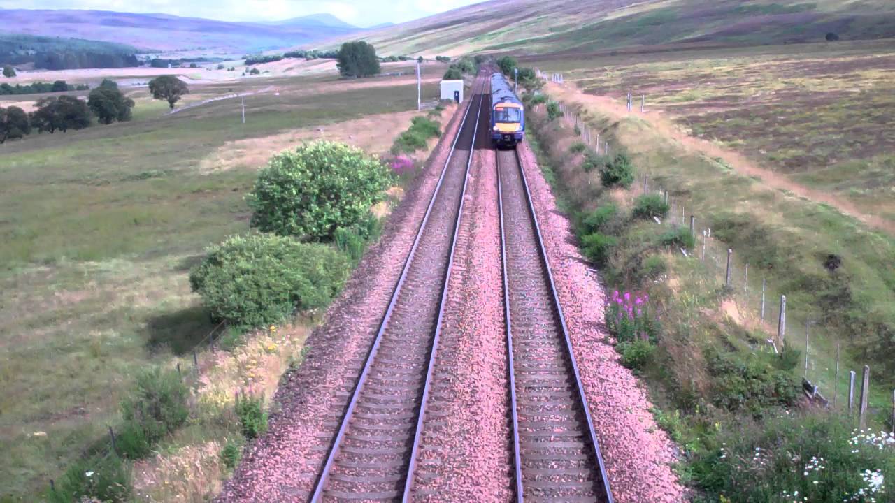 Passenger Train To Inverness Scottish Highlands Scotland August 3rd ...