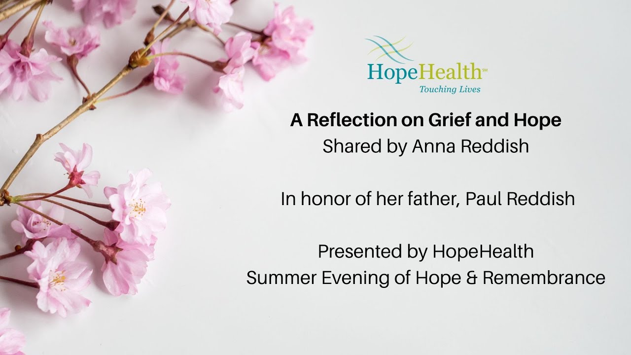 A Daughter’s Grief Journey: Anna Reddish Honors Her Father’s Legacy ...