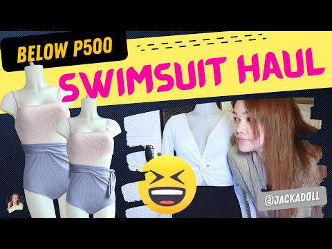 Below P500 SHOPEE LAZADA SWIMSUIT HAUL