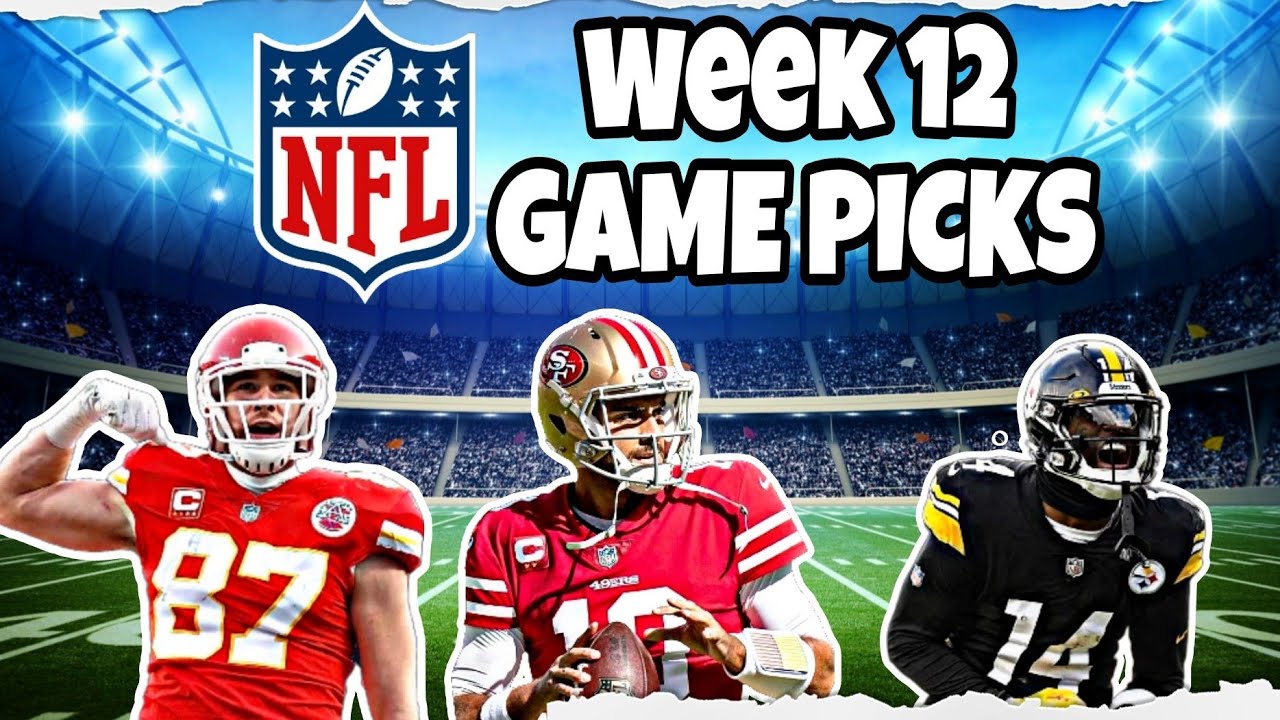 NFL Week 12 Game Picks - YouTube