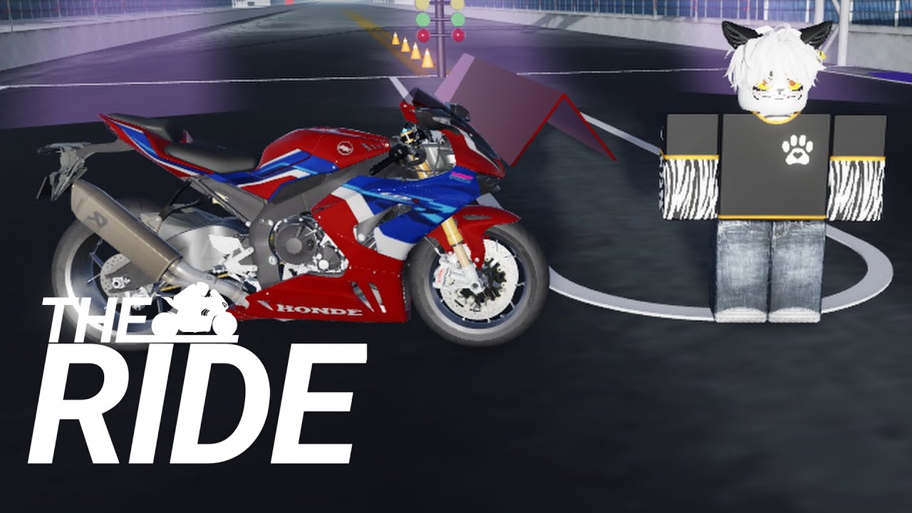 [THE RIDE ROBLOX] Limited Honde cbr1krr-r 2020, full run and top speed ...