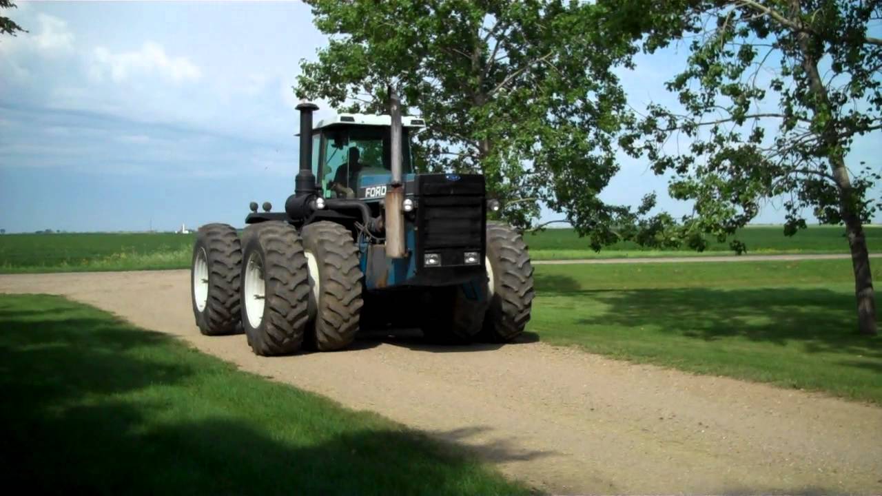 MacCuish April 15, 2014 Frobisher, Sask Ford Versatile 876 Tractor Mack ...