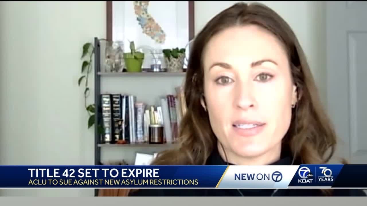 ACLU to sue over migrant asylum restrictions - YouTube