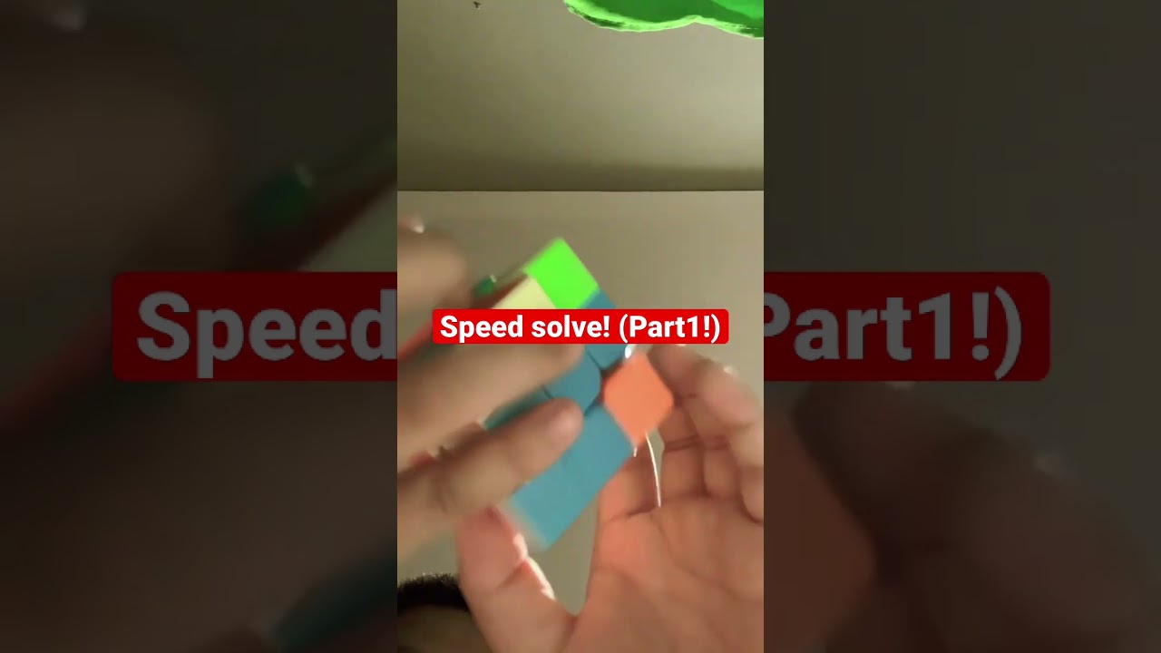 Come With Me To My Journey On How To Solve Faster Part1 YouTube Come With Me To My Journey On How To Solve Faster Part1 YouTube